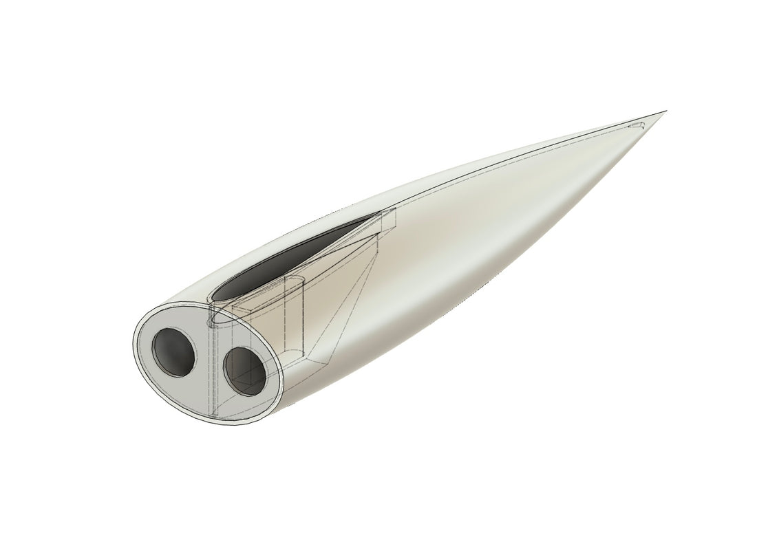 RS-RG65 Keel- Bulb & Rudder STL files – RacingSparrow