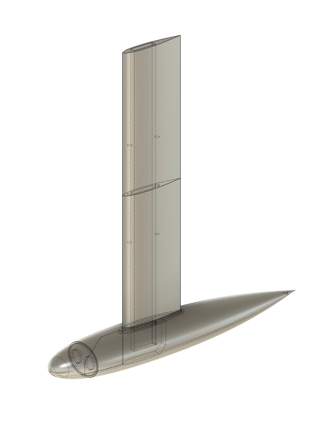 RS760 Keel - Bulb & Rudder STL files – RacingSparrow